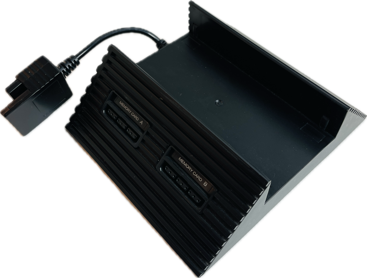 Multitap Stand (Uoriginal) (Sort) (PS2) - PS2 Tilbehør - Retroportalen