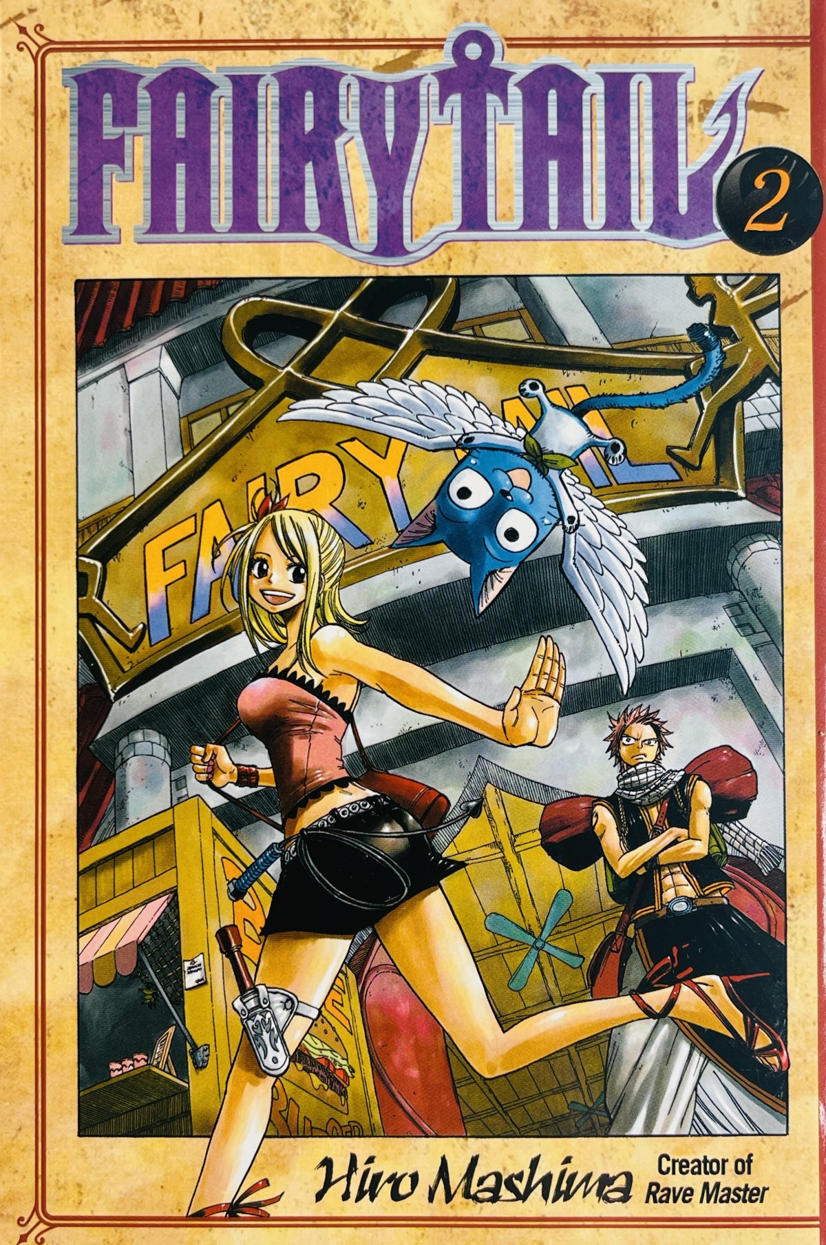 Fairy Tale Vol. 2 (Hiro Mashima) (Engelsk) (Manga) - MANGA - Retroportalen