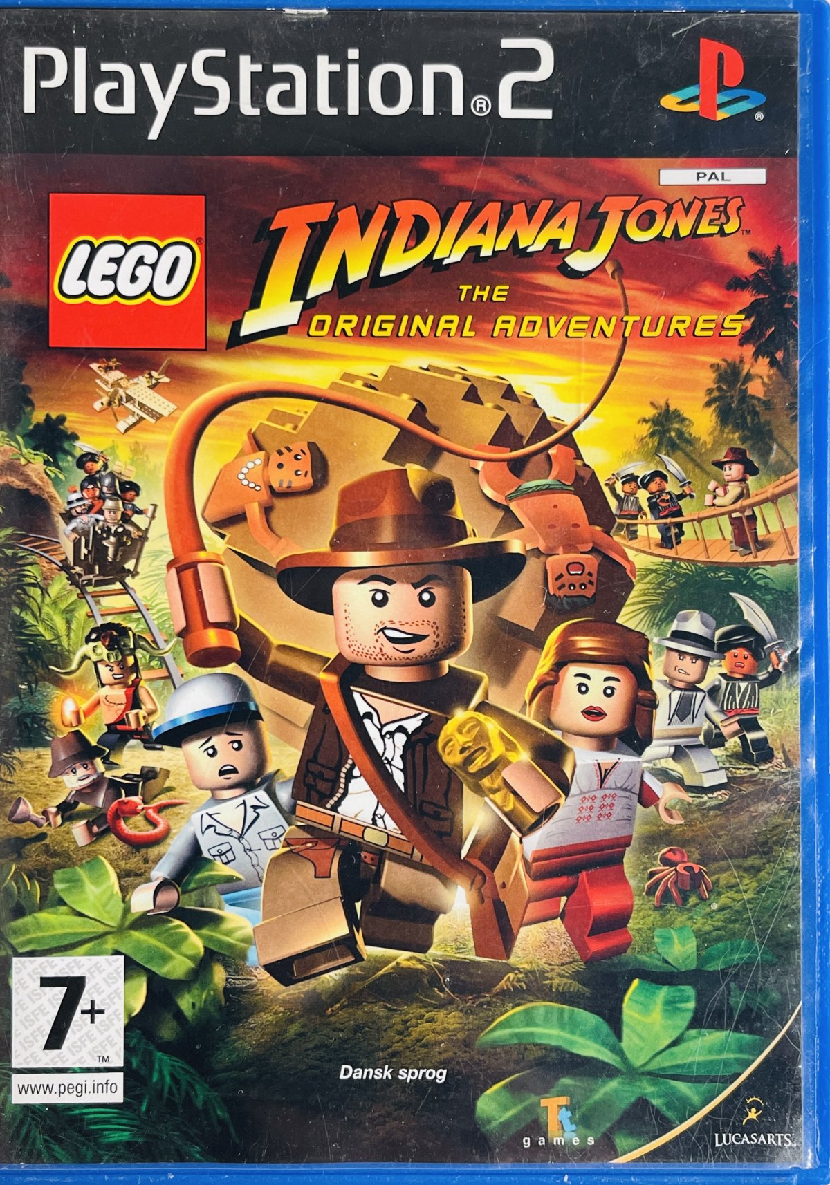 LEGO Indiana Jones: The Original Adventures (PS2) - PS2 Spil ...