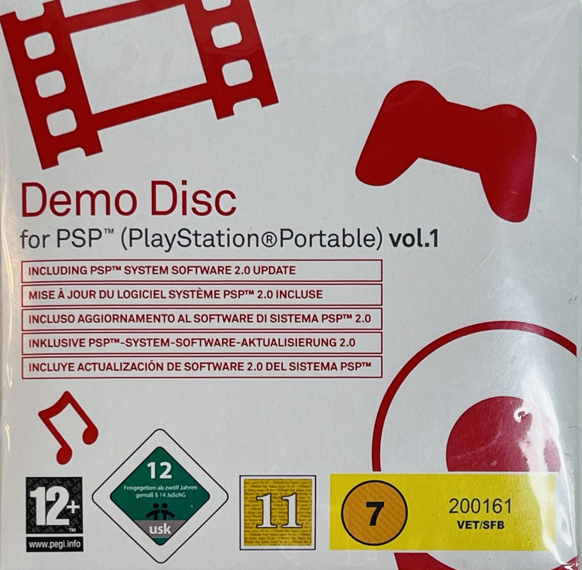 Demo Disc Vol. 1 (PSP) - Playstation PSP Spil - Retroportalen