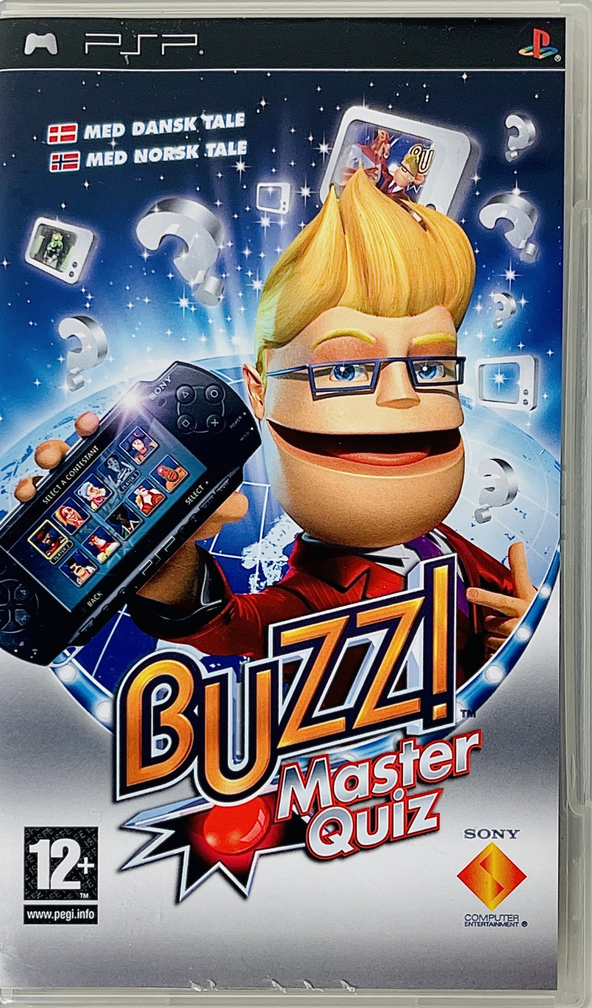 Buzz!: Master Quiz (PSP) - Playstation PSP Spil - Retroportalen