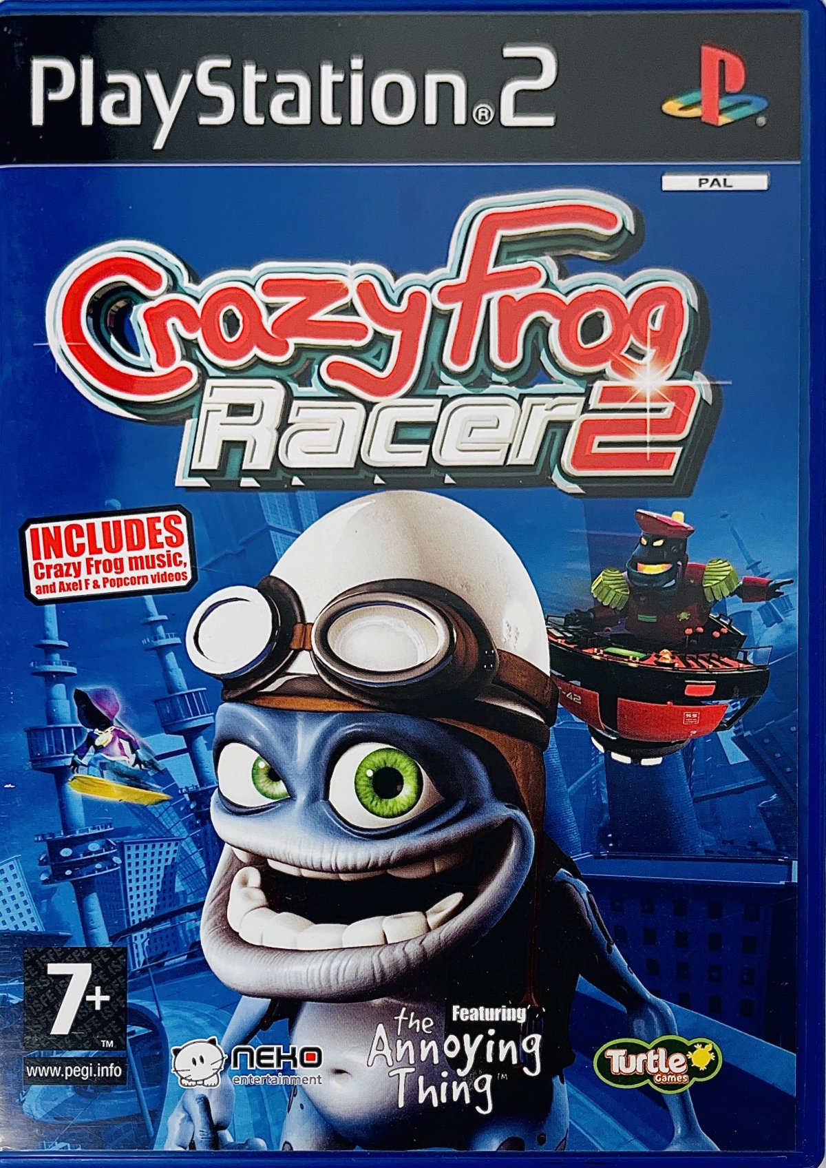 Crazy Frog Racer 2 (PS2) - PS2 Spil - Retroportalen