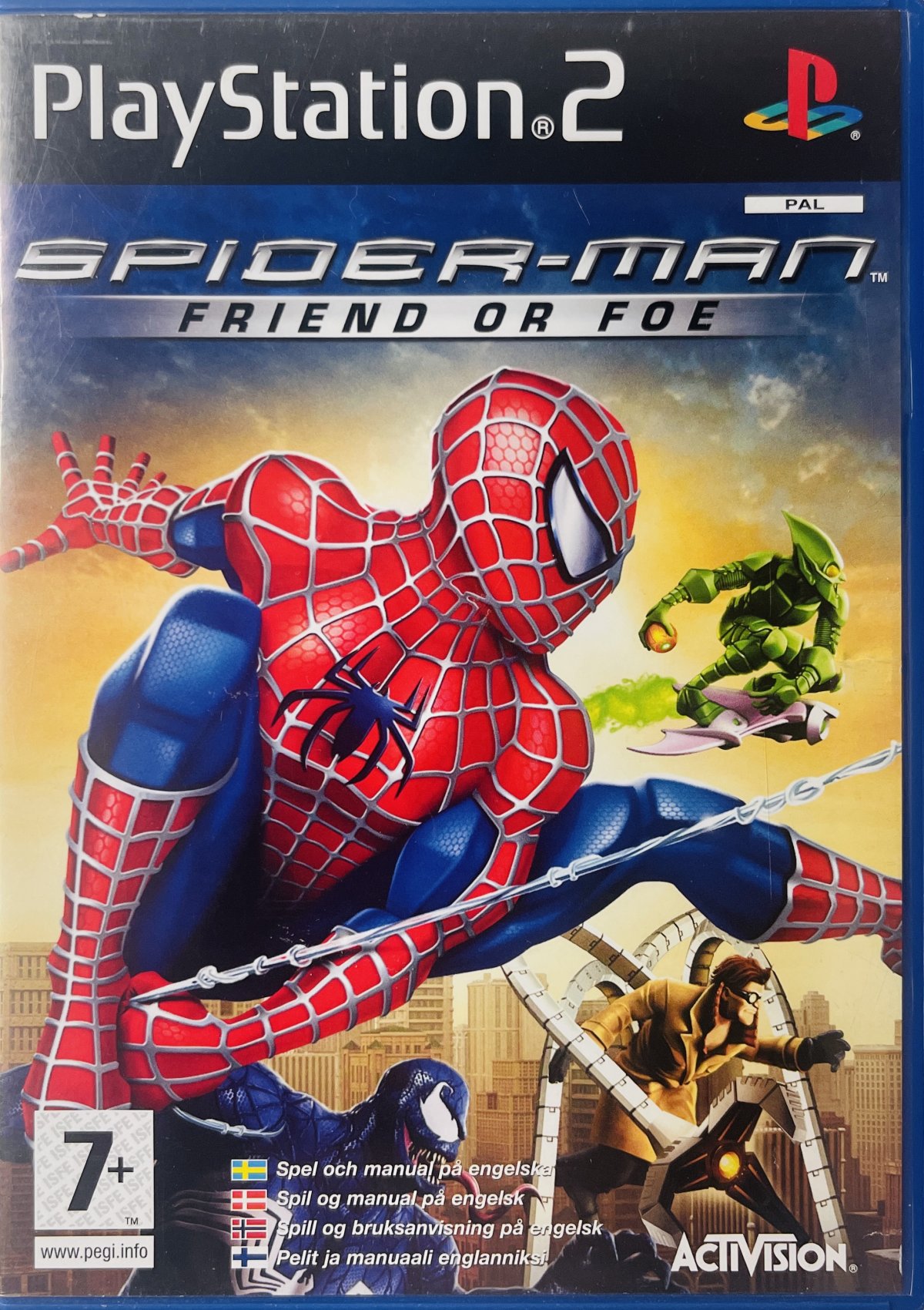 Spider-Man Friend Or Foe (PS2) - PS2 Spil - Retroportalen