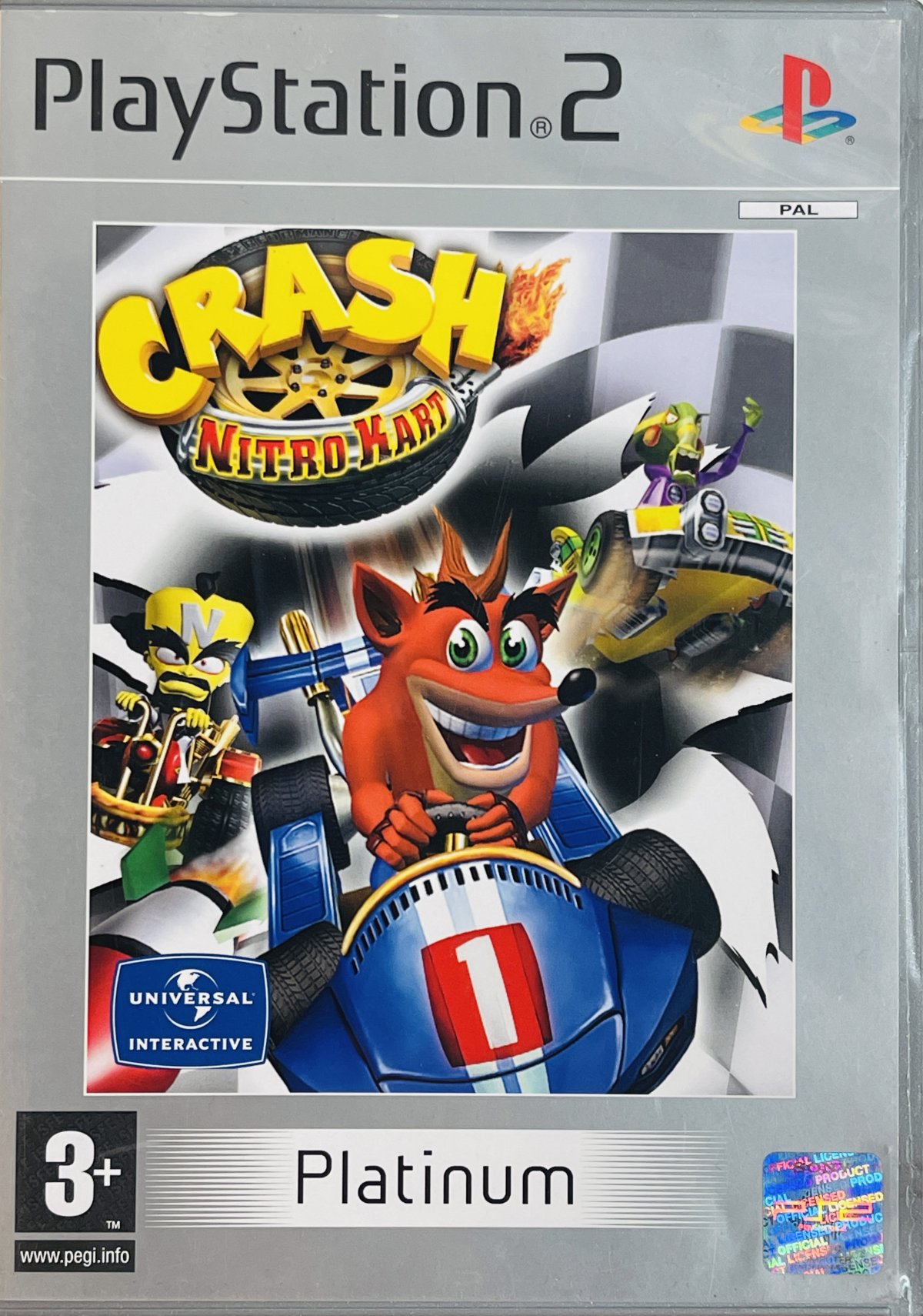 Crash Nitro Kart (Platinum) (PS2) - PS2 Spil - Retroportalen