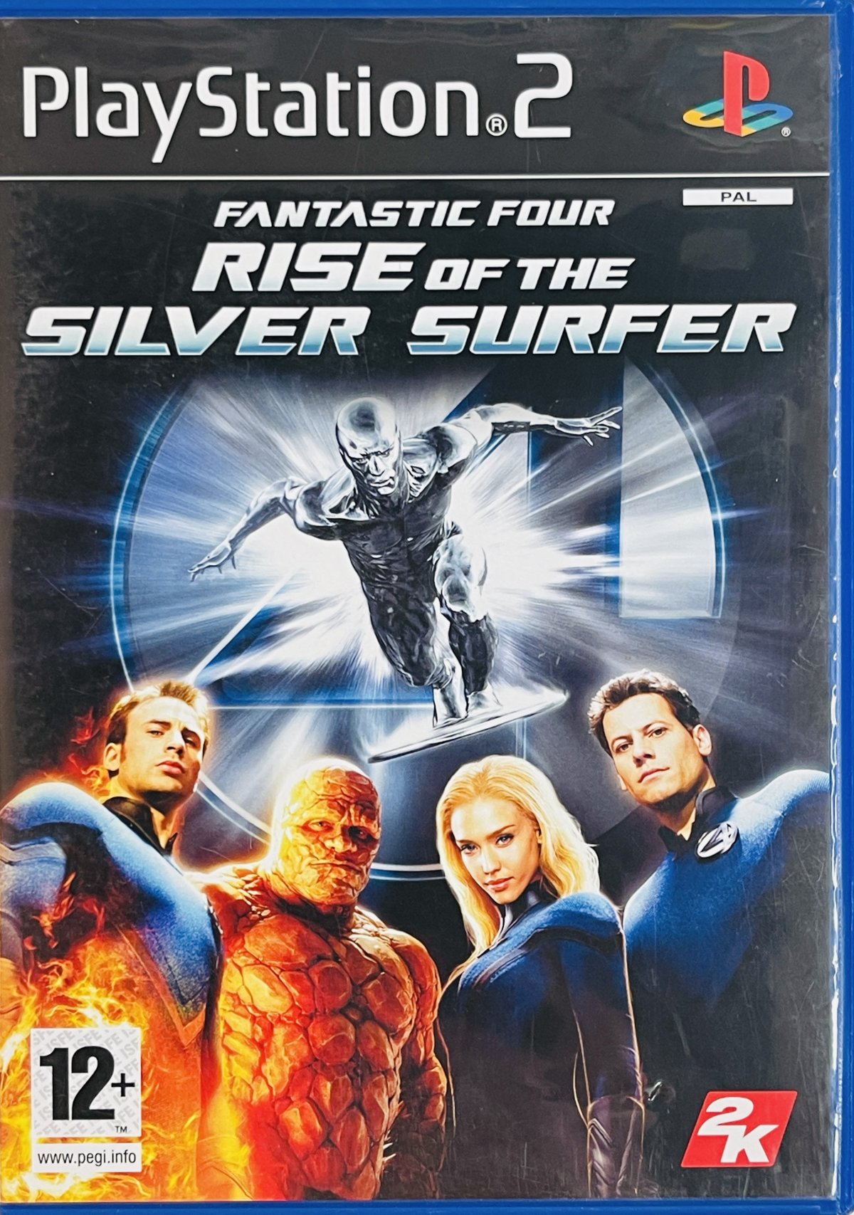 Fantastic Four: Rise Of The Silver Surfer (PS2) - PS2 Spil - Retroportalen