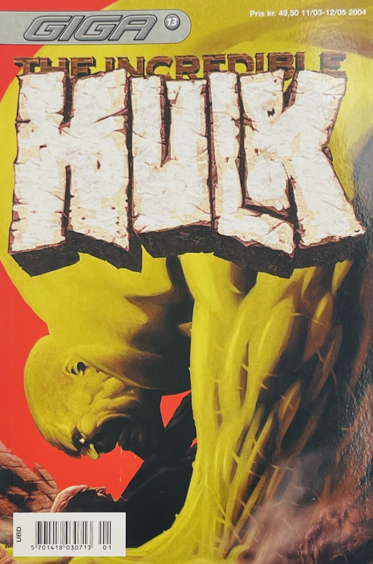 Giga The Incredible Hulk 2004 Nr. 13 - 隸‍♂️ Giga - Retroportalen