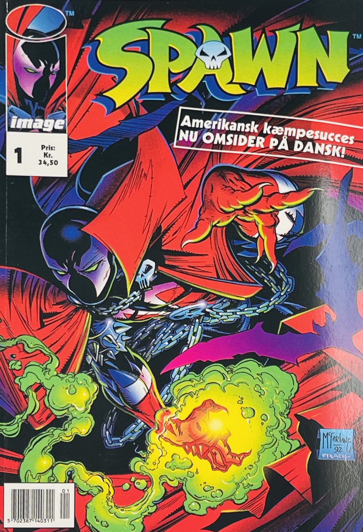 Spawn 1996 Nr. 1 - 隸‍♂️ Spawn - Retroportalen