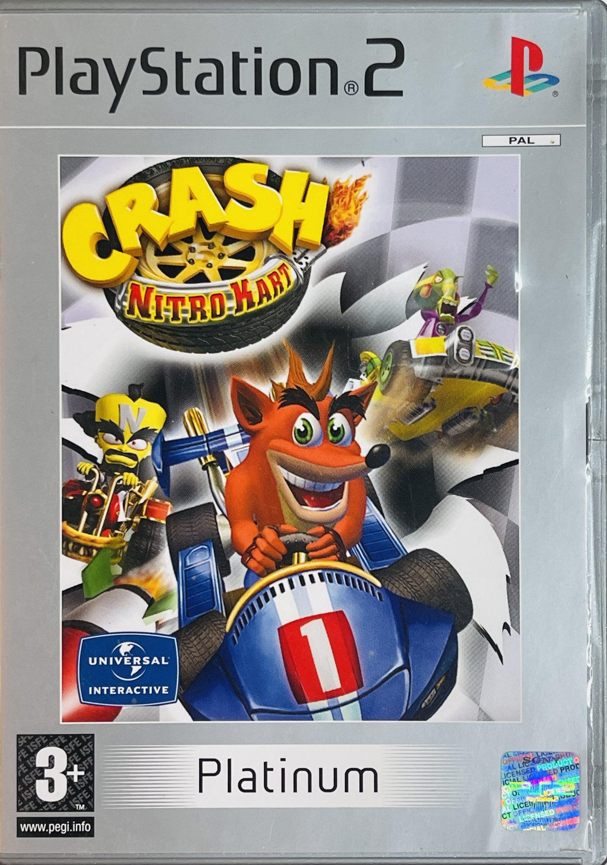 Crash Nitro Kart (Platinum) (PS2) - PS2 Spil - Retroportalen