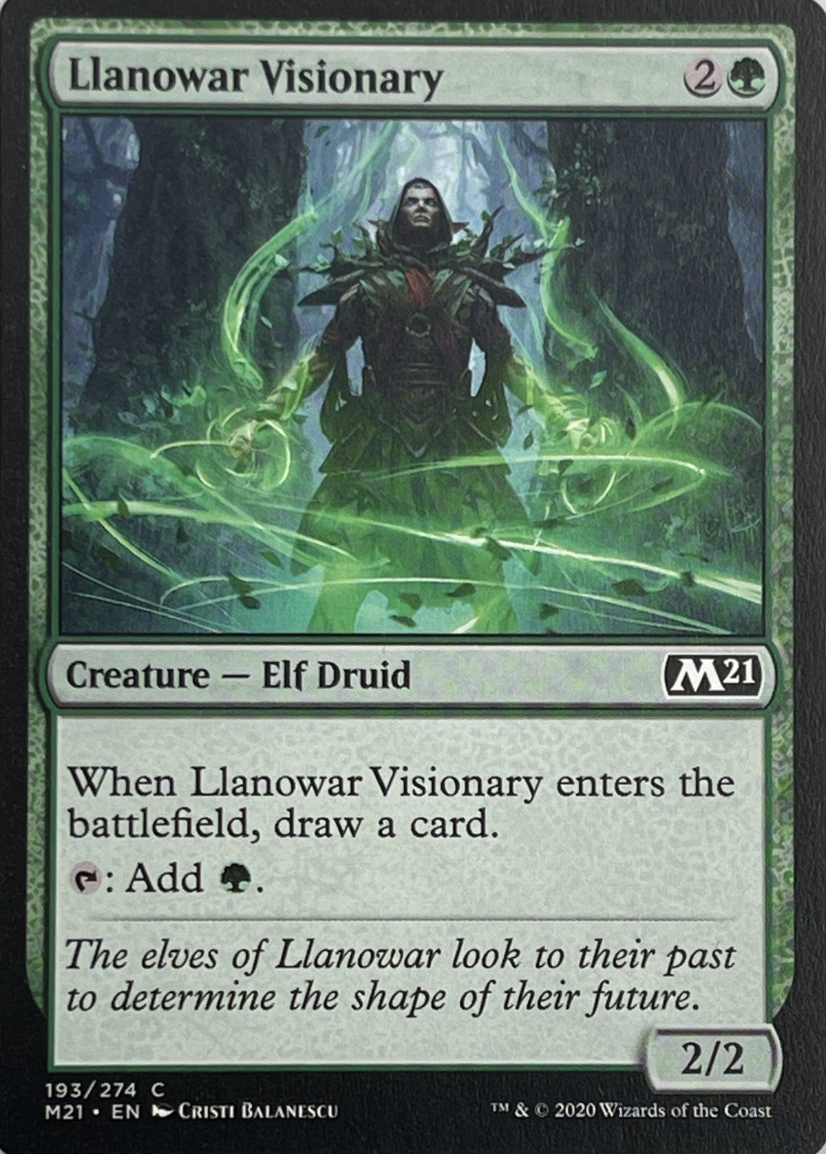 LIanowar Visionary - Magic The Gathering Enkeltkort - Retroportalen