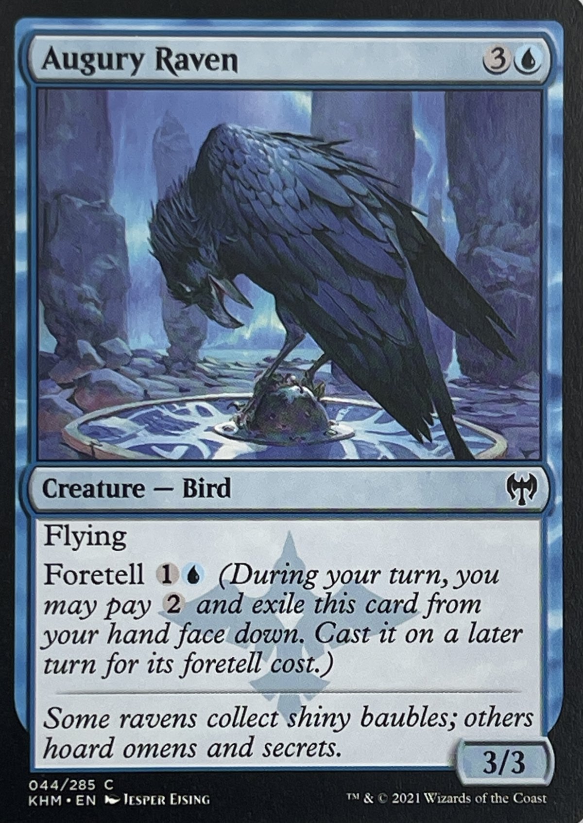 Augury Raven - Magic The Gathering Enkeltkort - Retroportalen