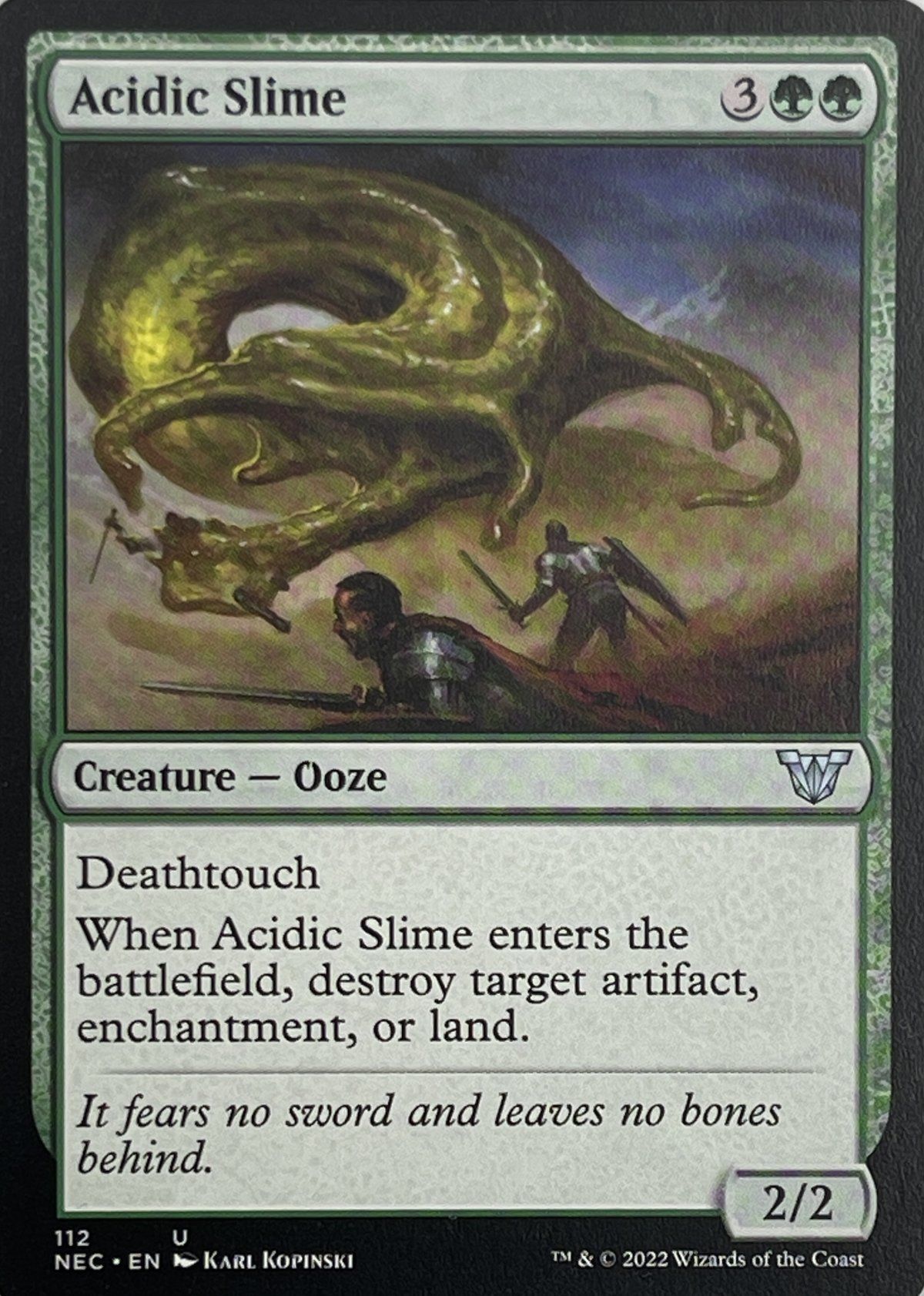 Acidic Slime - Magic The Gathering Enkeltkort - Retroportalen