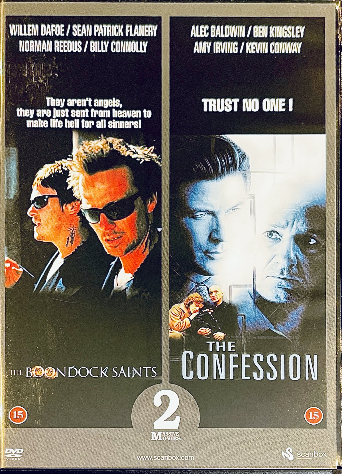 The Boondock Saints + The Confession (DVD) - Action - Retroportalen