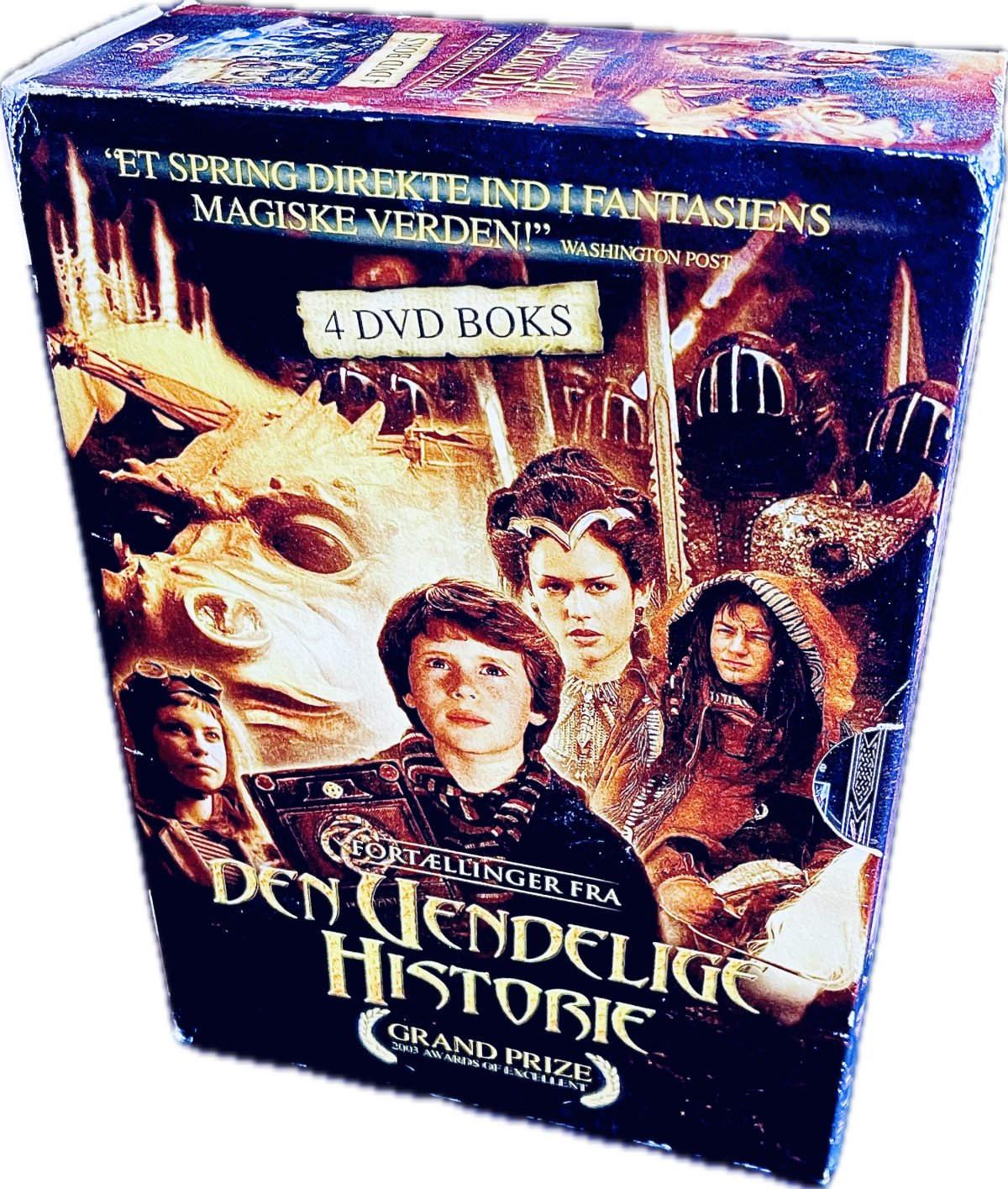 Den Uendelige Historie (4 DVD Boks) (DVD) - Eventyr - Retroportalen